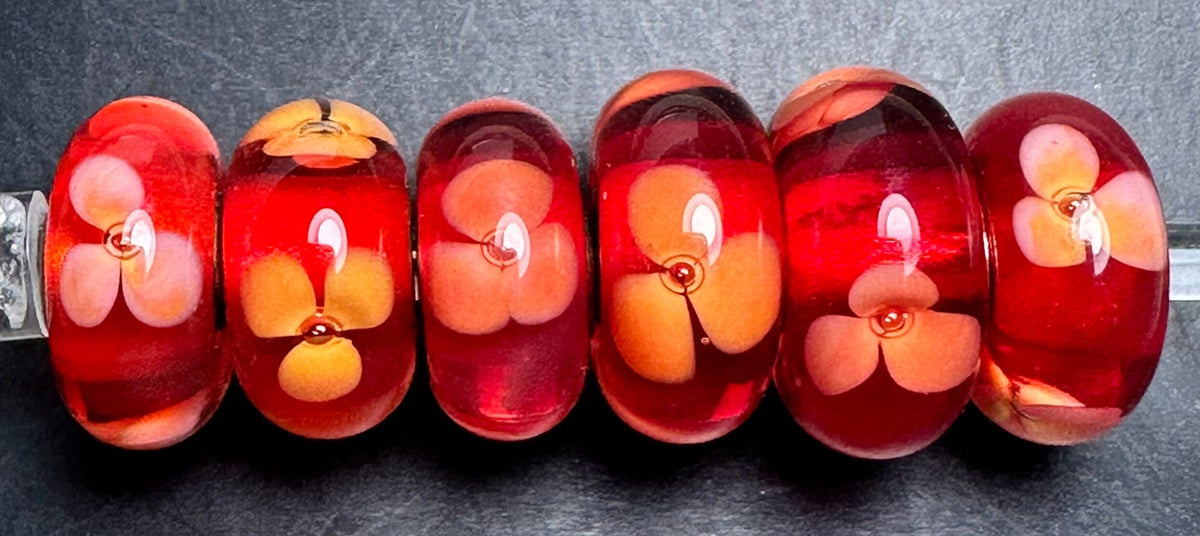 Peach Flower Rod 1 LIVE – Blooming Boutique Beads